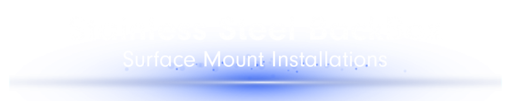 Stainless Steel Back Box – Original – Essex Electronics